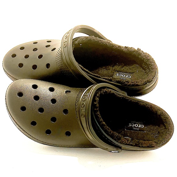 CROCS | Shoes | Crocs Mens Size 2 Black Fully Lined Classic Clog | Poshmark